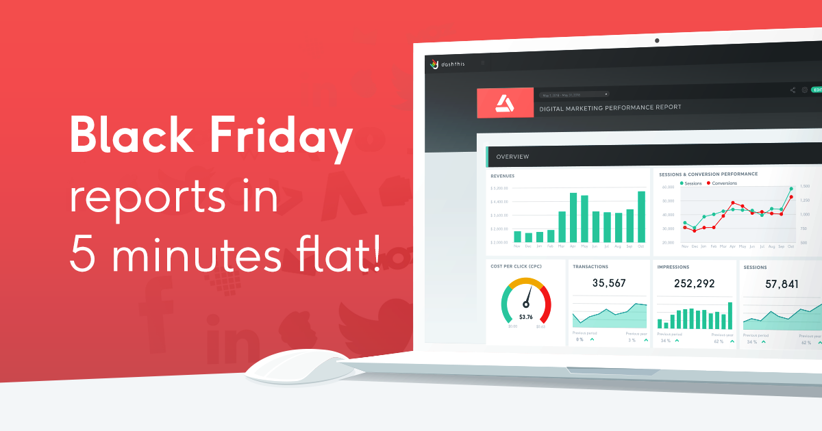 Black Friday Reporting Tool | DashThis